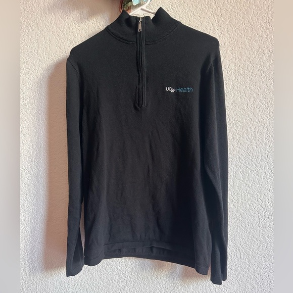 Sweaters | Unisex Quarterzip Pullover With Fashionable Logo | Poshmark
